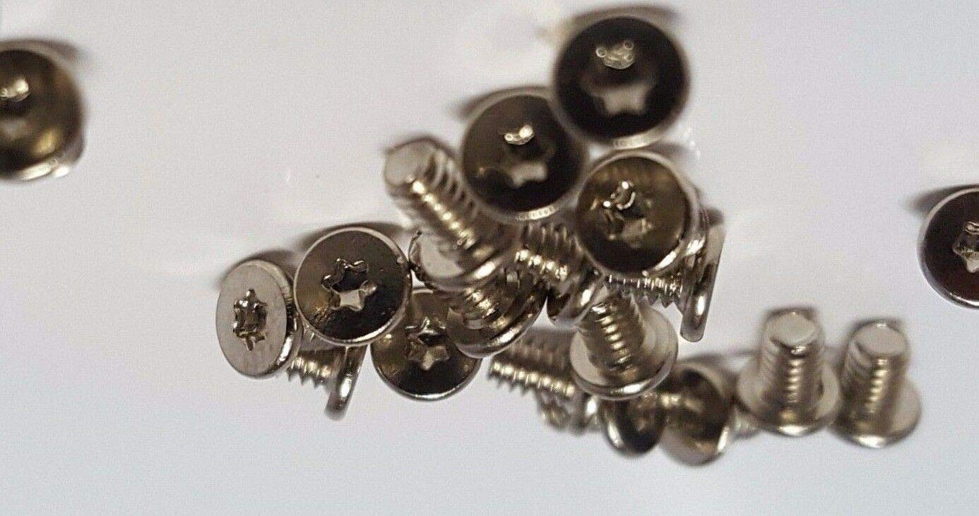 12x Replacement Silver T5 M2x3mm Torx Base Screws for Zenbook asus UX510 Small Laptop Screw