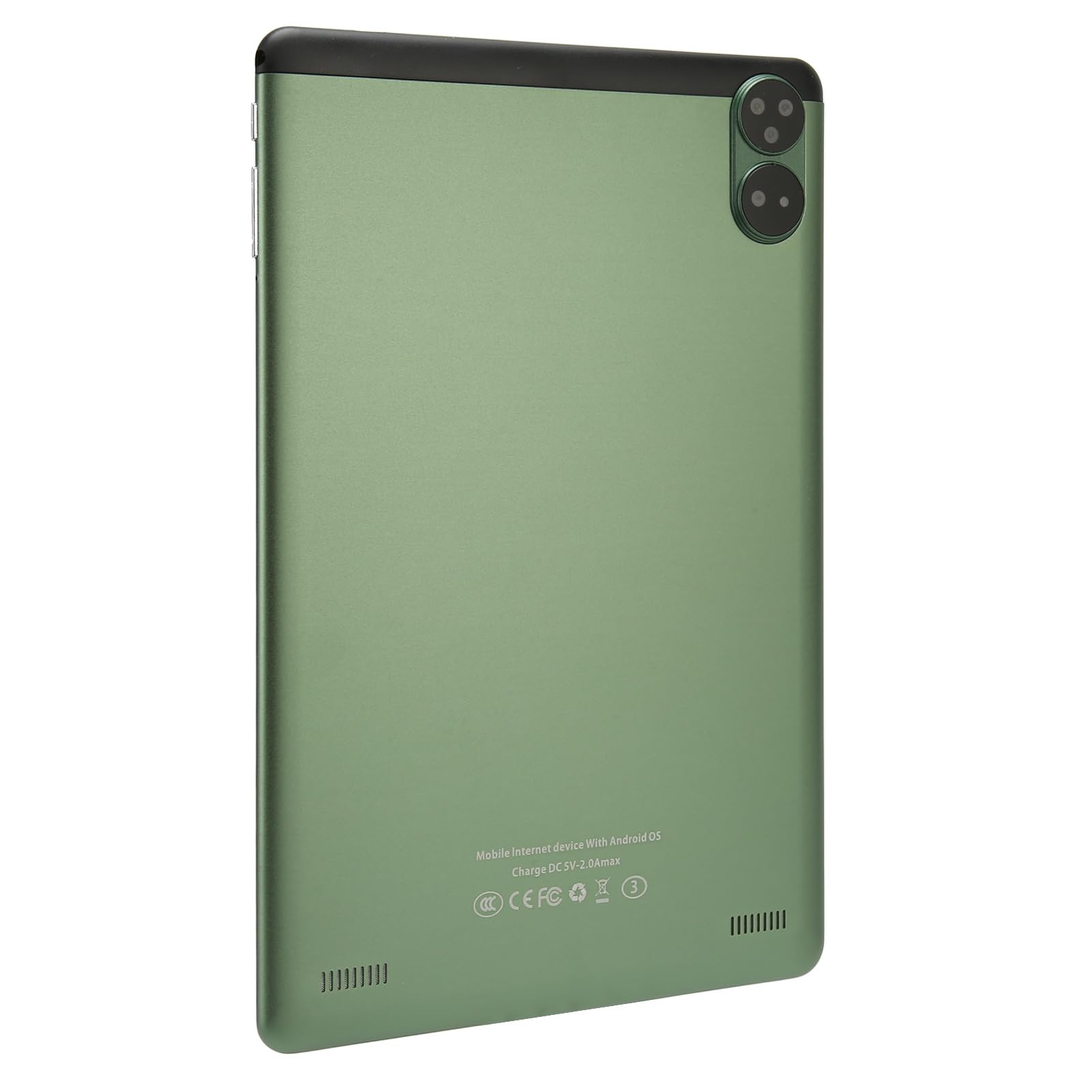 10.1 Inch Tablet PC, HD Tablet 6GB RAM 128GB ROM FHD Screen 5GWIFI 100β240V for Work for Entertainment for Android 10 (Green)