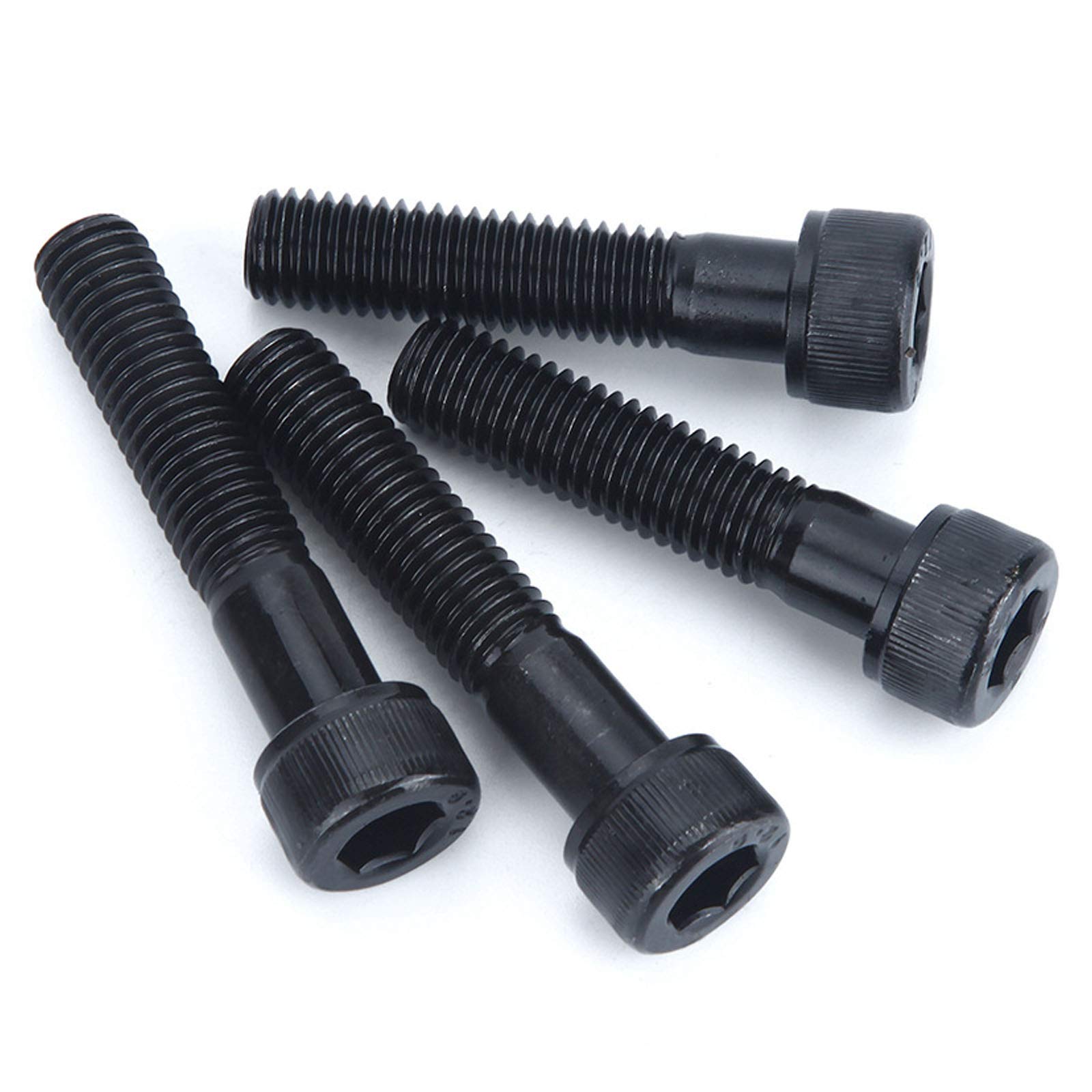 30 Pcs M3-0.5 x 5mm Hex Socket Head Cap Screws, 12.9 Grade Alloy Steel, Allen Socket Drive, Black Oxide Finish, Machine Thread，Full Thread （30 Pcs M3-0.5 x 5mm）