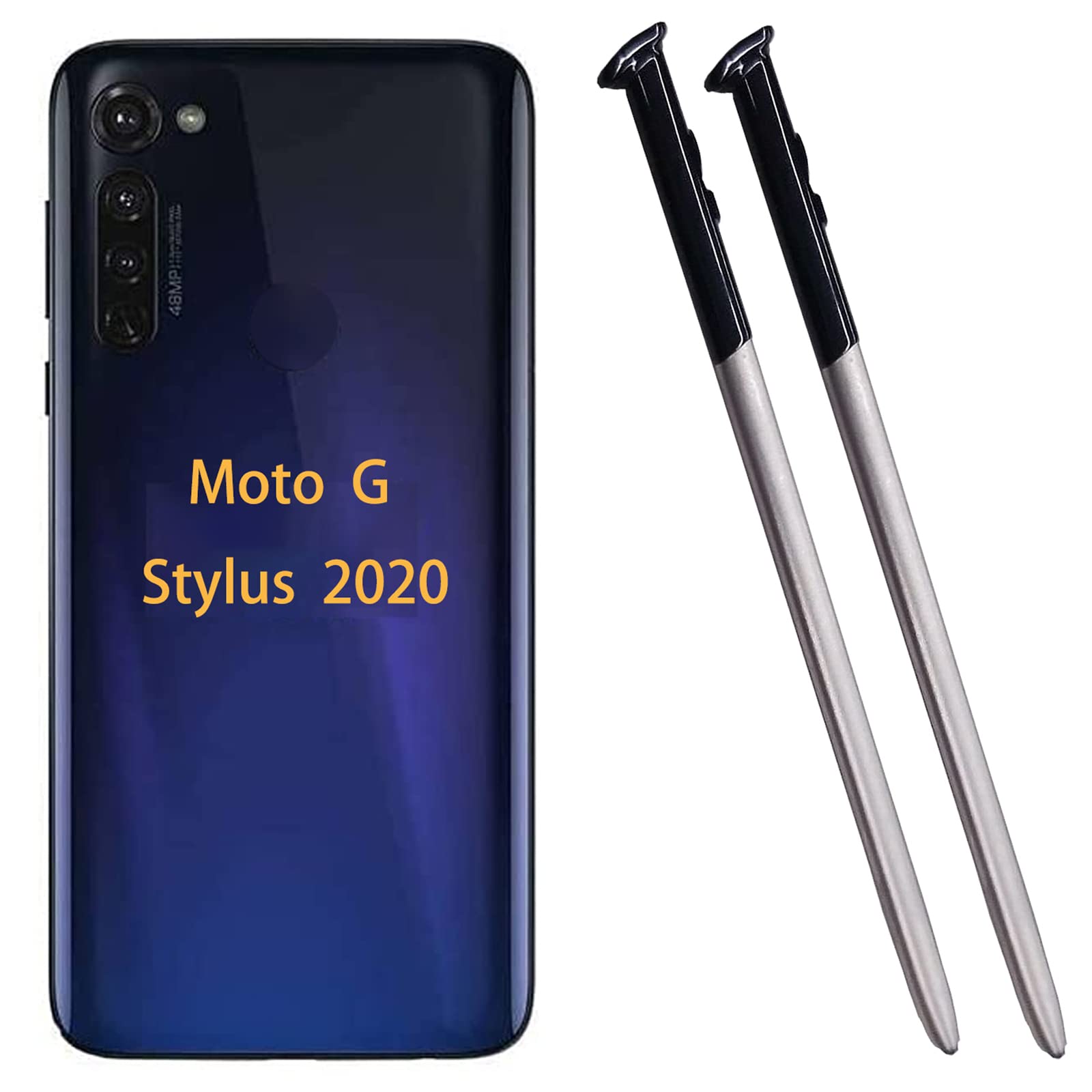 2 Pack LCD Touch Screen Stylus Pen Replacement Parts for Motorola Moto G Stylus (2020) Model : XT2043 XT2043-4