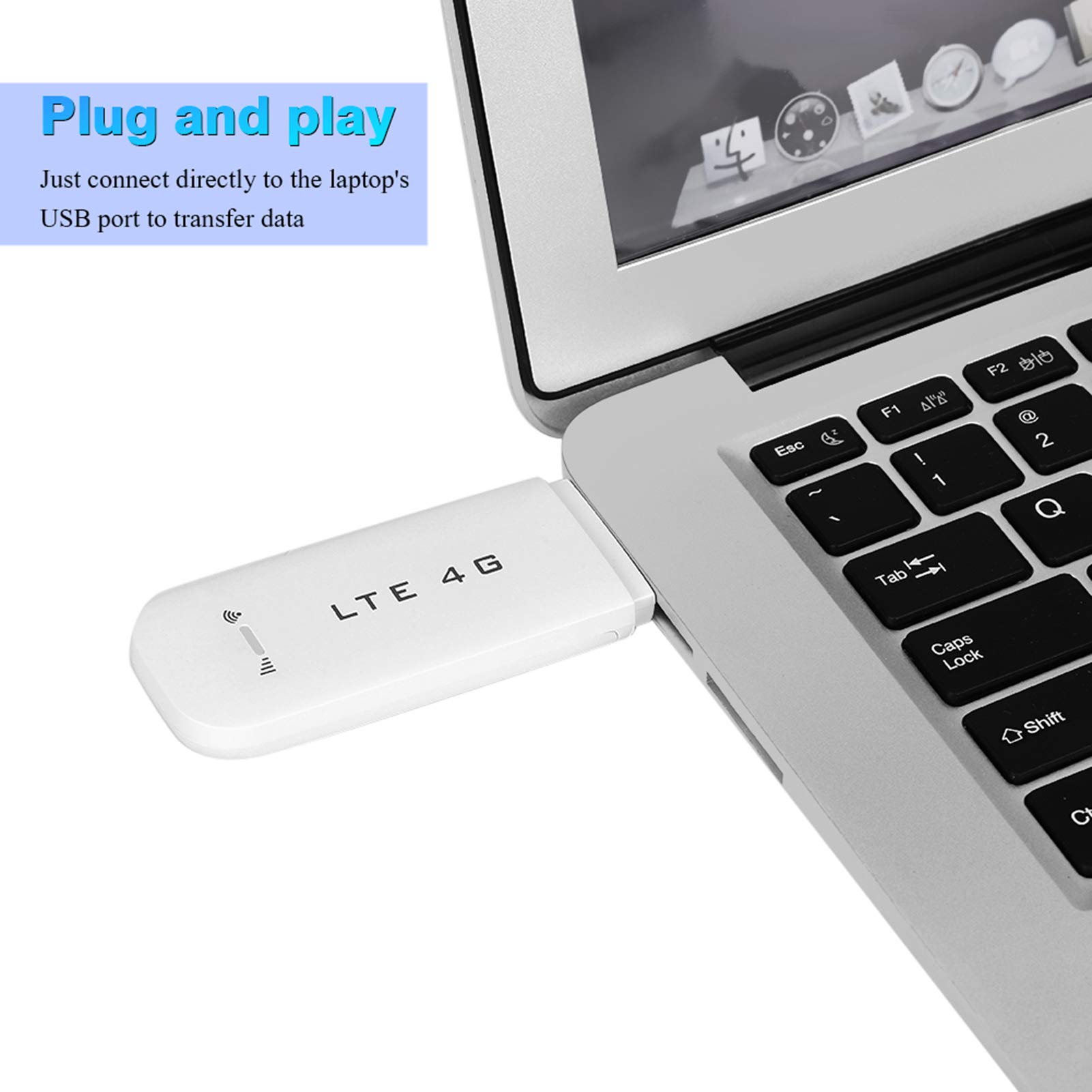 4G LTE USB Network Adapter, Hotspot Router Modem Stick, Plug and Play, Hotspot Sharing Function, Small Memory Expansion()