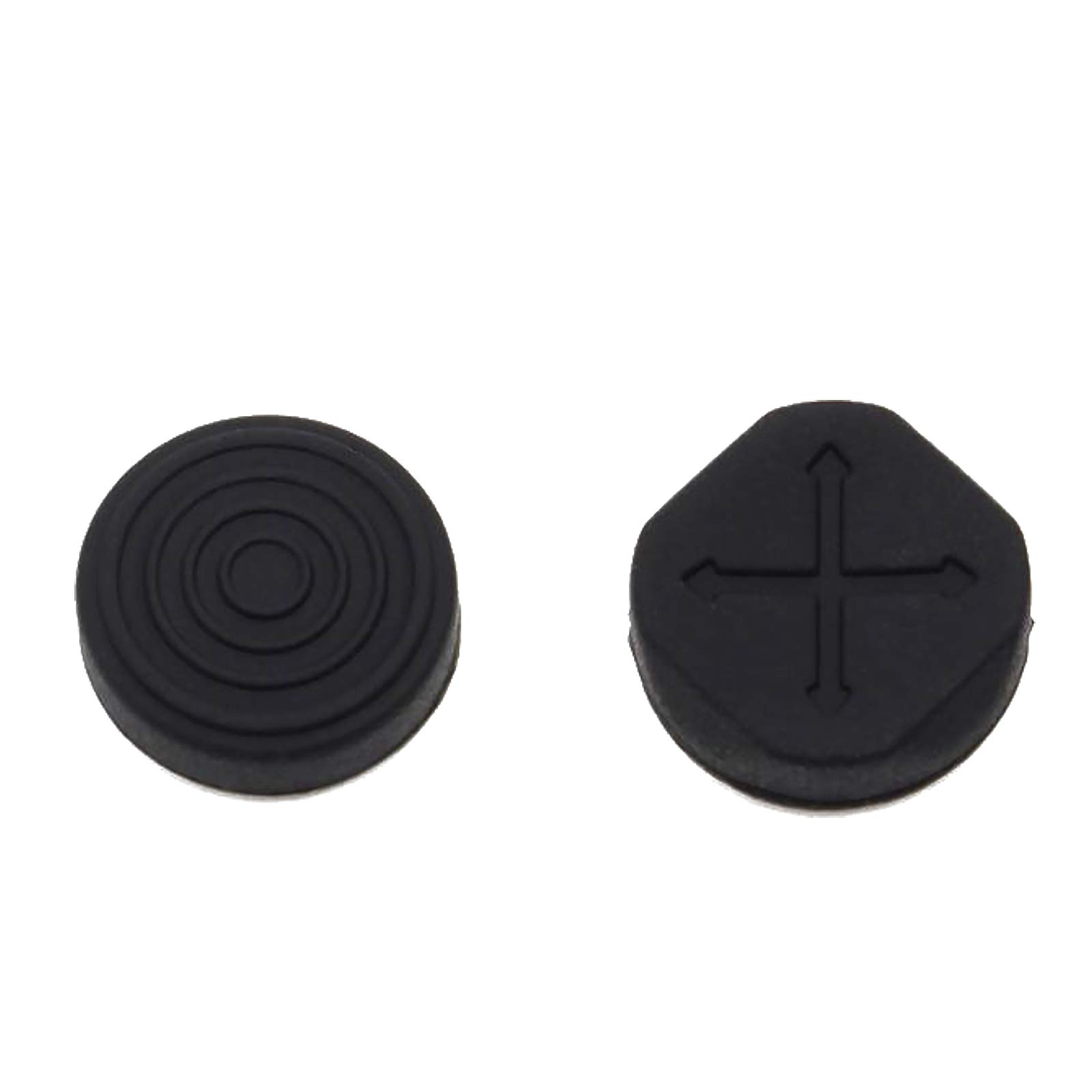 12Pcs Silicone Analog Thumb Stick Thumbstick Grips Cap Black Covers Compatible with PSV 1000 2000 PS Vita