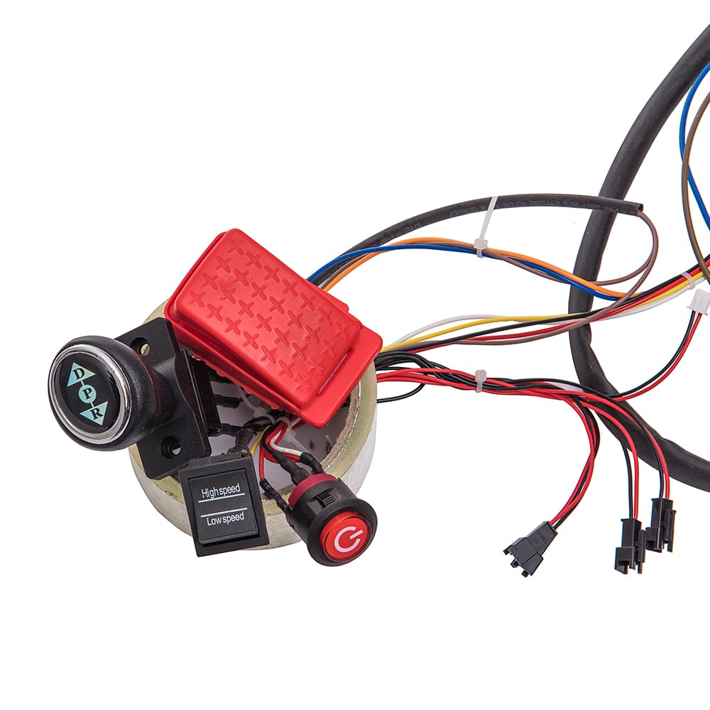 12 Volt Children Electric Car DIY Modified Wires and Switch Kit,with 2.4G Bluetooth Remote Control and Receiver,for Children Electric Ride On Car Accessories