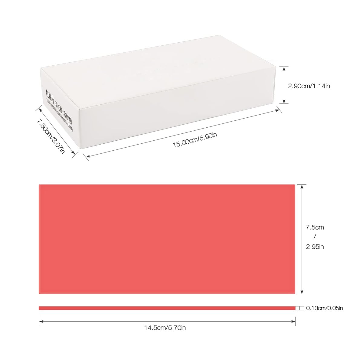 ANNWAH 20PCS Dental Base Plate Wax - Molding Casting Wax Sheet Denture Material Red Utility Wax Sheets Lab Dentist Auxiliary Material