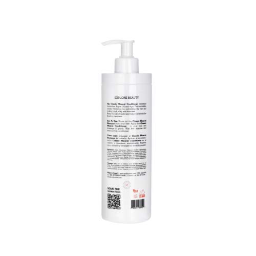 Malina Classic Mineral Conditioner 100% Vegan For Ultra Hydration, Revitalizing, Soft, Silky, and Anti-Frizz Hair