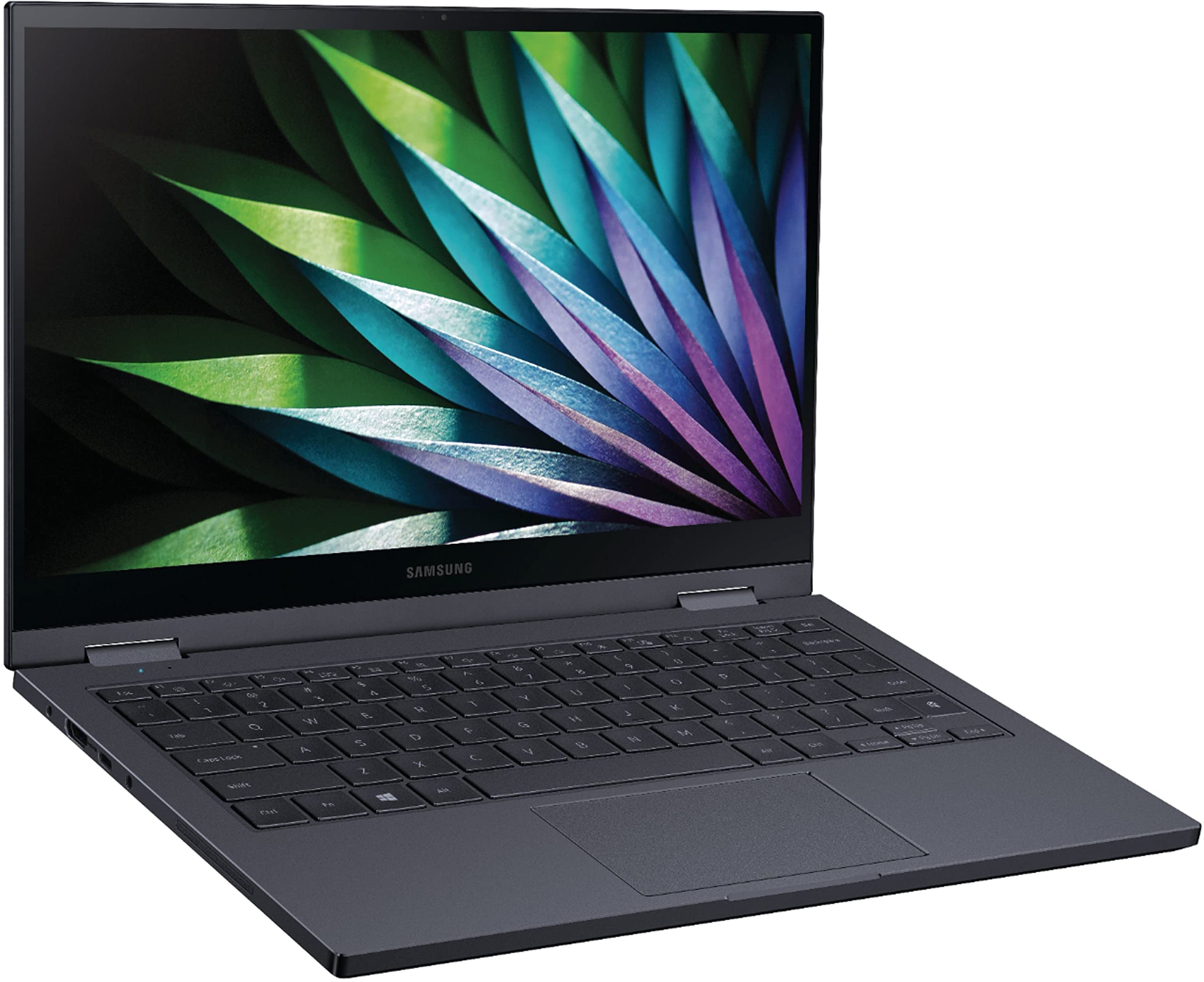 Samsung Galaxy Book Flex2 Alpha 2-in-1 13 Laptop 13.3" FHD QLED Touchscreen 11th Gen Intel Quad-Core i7-1165G7 16GB RAM 2TB SSD Backlit Keyboard Fingerprint USB-C Dolby Atmos Win10 Black