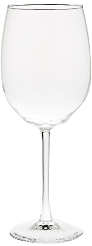 Amazon Basics Stemless Wine Glasses (Set of 4), 15 oz & All-Purpose Wine Glasses, 19-Ounce, Set of 4