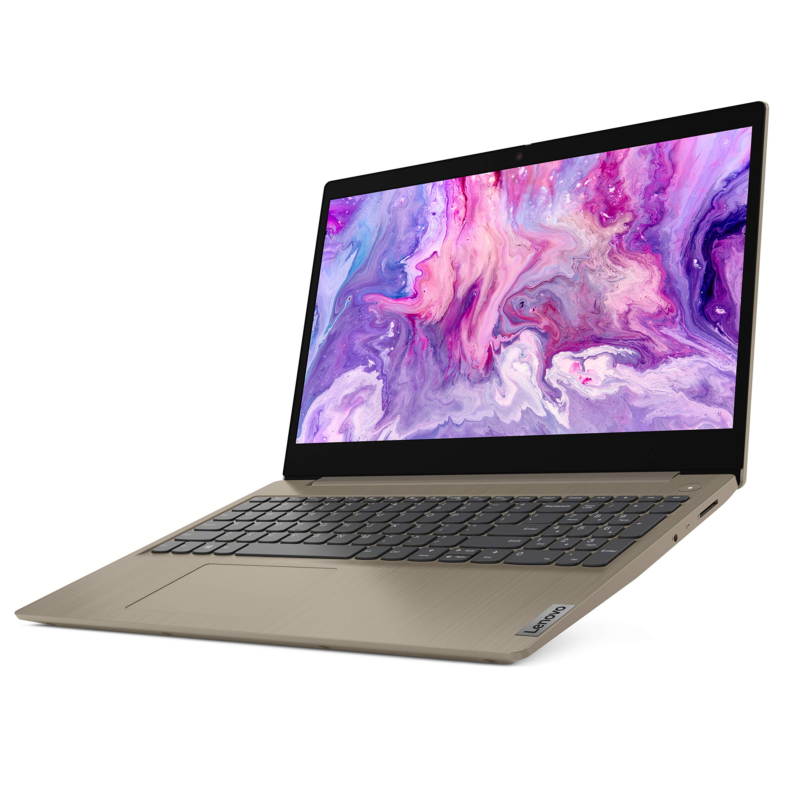 2021 Lenovo IdeaPad 3 15.6" FHD Laptop Computer AMD Ryzen 5 Qud-Core 3500U 8GB DDR4 RAM 256GB M.2 NVMe SSD AMD Radeon Vega 8 HDMI Webcam Google Classroom Almond Windows 10 w/ RE 32GB USB 3.0 Drive