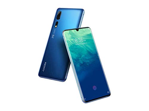ZTE Axon 10 Pro Dual-SIM GSM 4G LTE GSM Snapdragon 855 Smartphone Unlocked 12GB RAM/256GB Blue