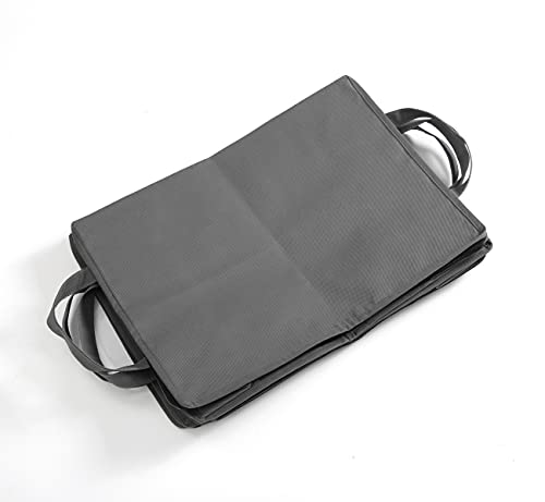 ABO Gear G01 Bins Bags Closet Organizers Sweater Clothes Storage Containers, 3pc Pack, Gray, 3 Count