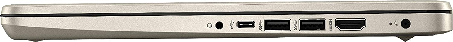 2020 HP 14" HD (1366 x 768) Thin and Light Laptop PC, Intel Celeron N4020 Dual-Core Processor, 4GB DDR4 RAM, 64GB eMMC, HDMI, WiFi, Bluetooth, Webcam, Windows 10 S, 1 Year Microsoft 365, Pale Gold