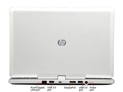 2018 HP EliteBook Revolve 810 G3 11.6" HD Touchscreen Laptop Computer, Intel Core i5-5200U up to 2.70GHz, 4GB RAM, 128GB SSD, USB 3.0, WLAN 802.11ac, Windows 10 Professional