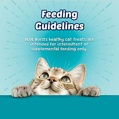 Blue Buffalo Bursts Crunchy Cat Treats, Seafood 5-oz Bag