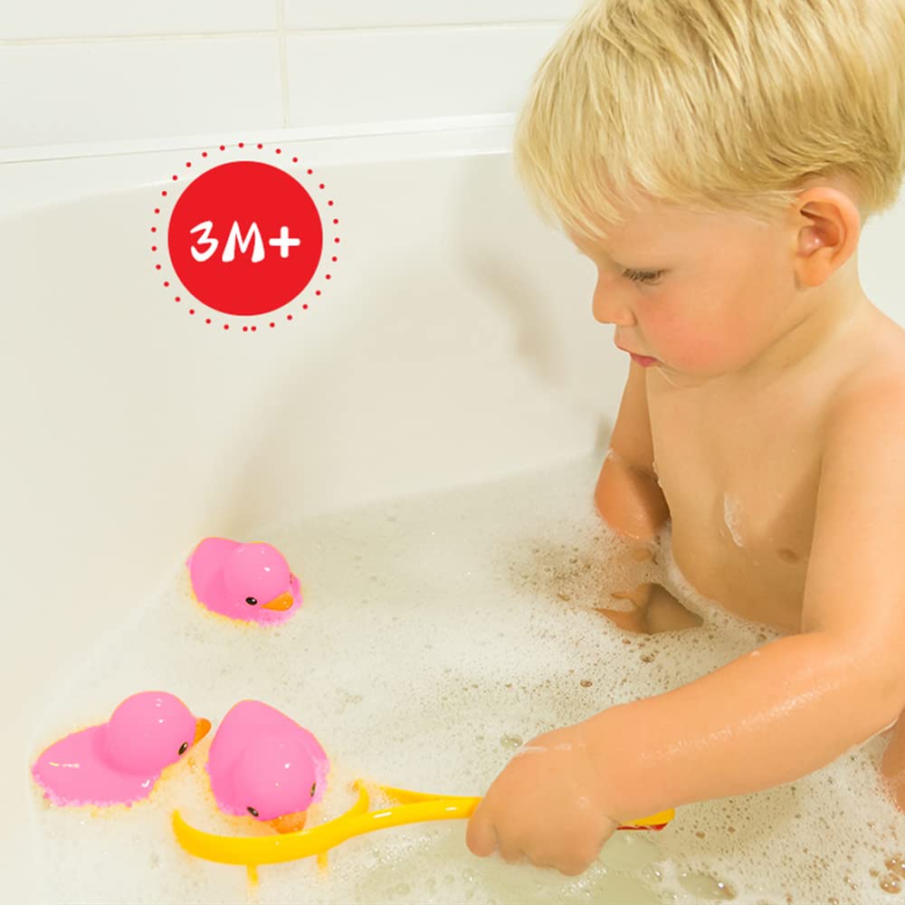 16PCS Pink Rubber Duck Kids Bath Duck Toys ,Squeak Rubber Ducks in Bulk Valentine's Day Rubber Ducks Baby Shower Duck Decorations Party Favors (2.2ββ)