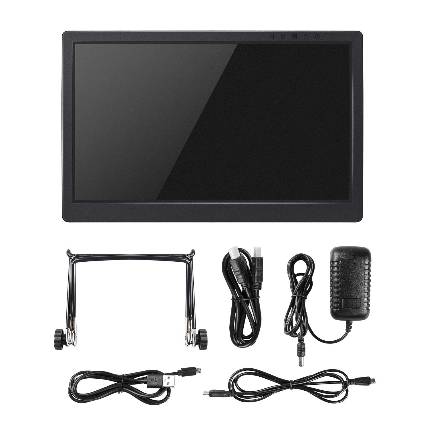 SunFounder Raspberry Pi Display 13.3 Inch IPS Portable HDMI Monitor with Raspberry Pi 4 Model B Starter Kit for Raspberry Pi Beginner