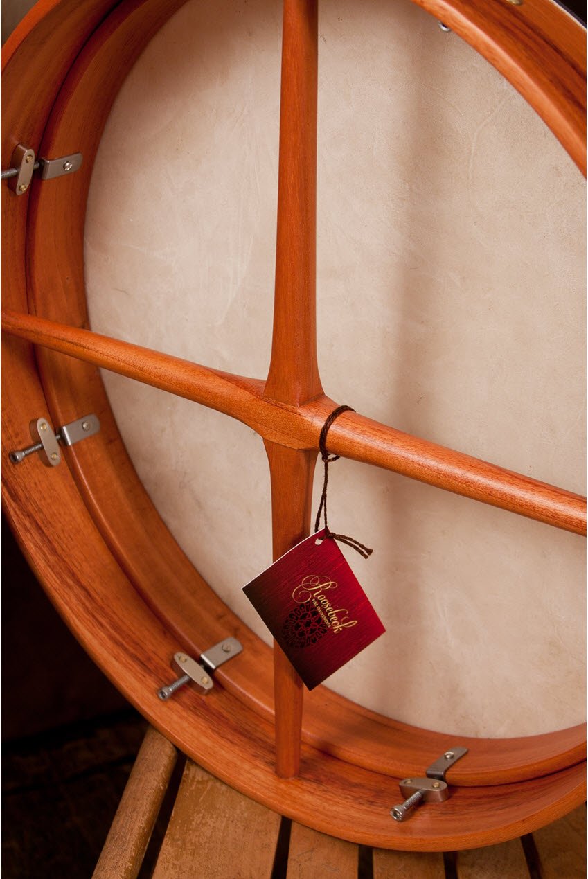 18" Red Cedar Bodhran Drum - Crossbar