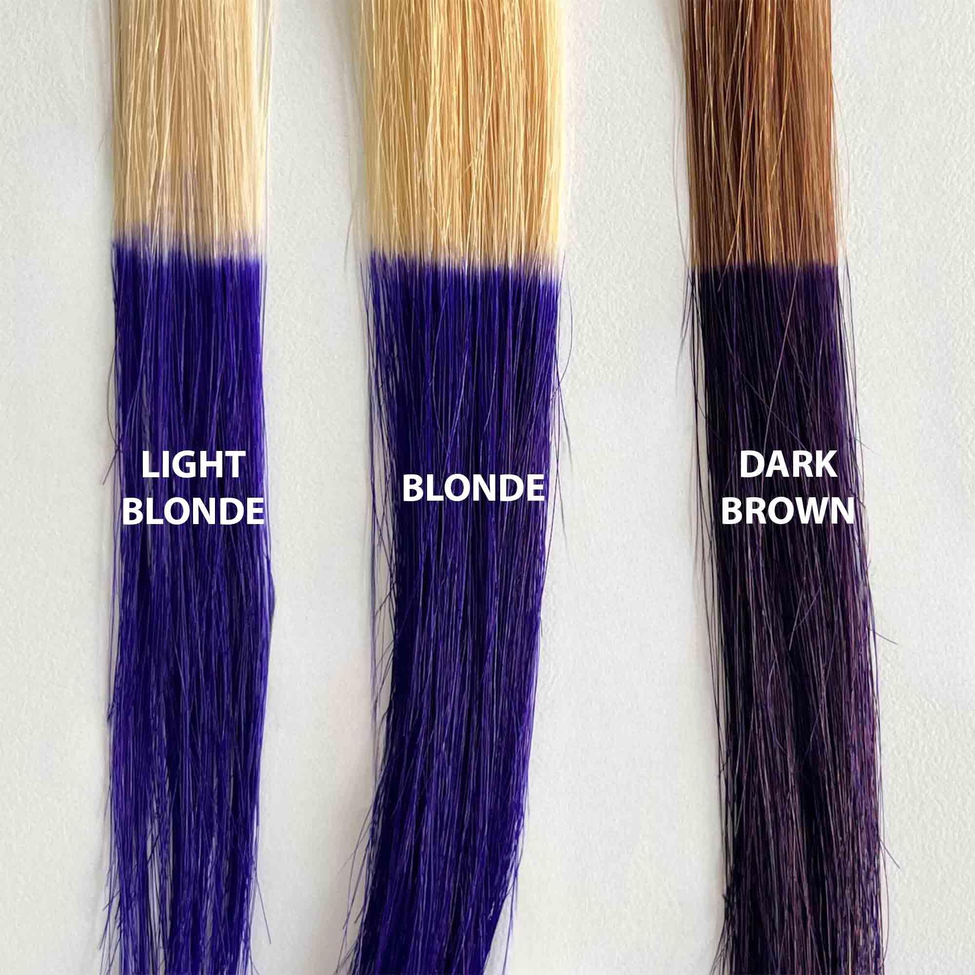 20 Purple Premium Natural Semi Permanent Hair Color