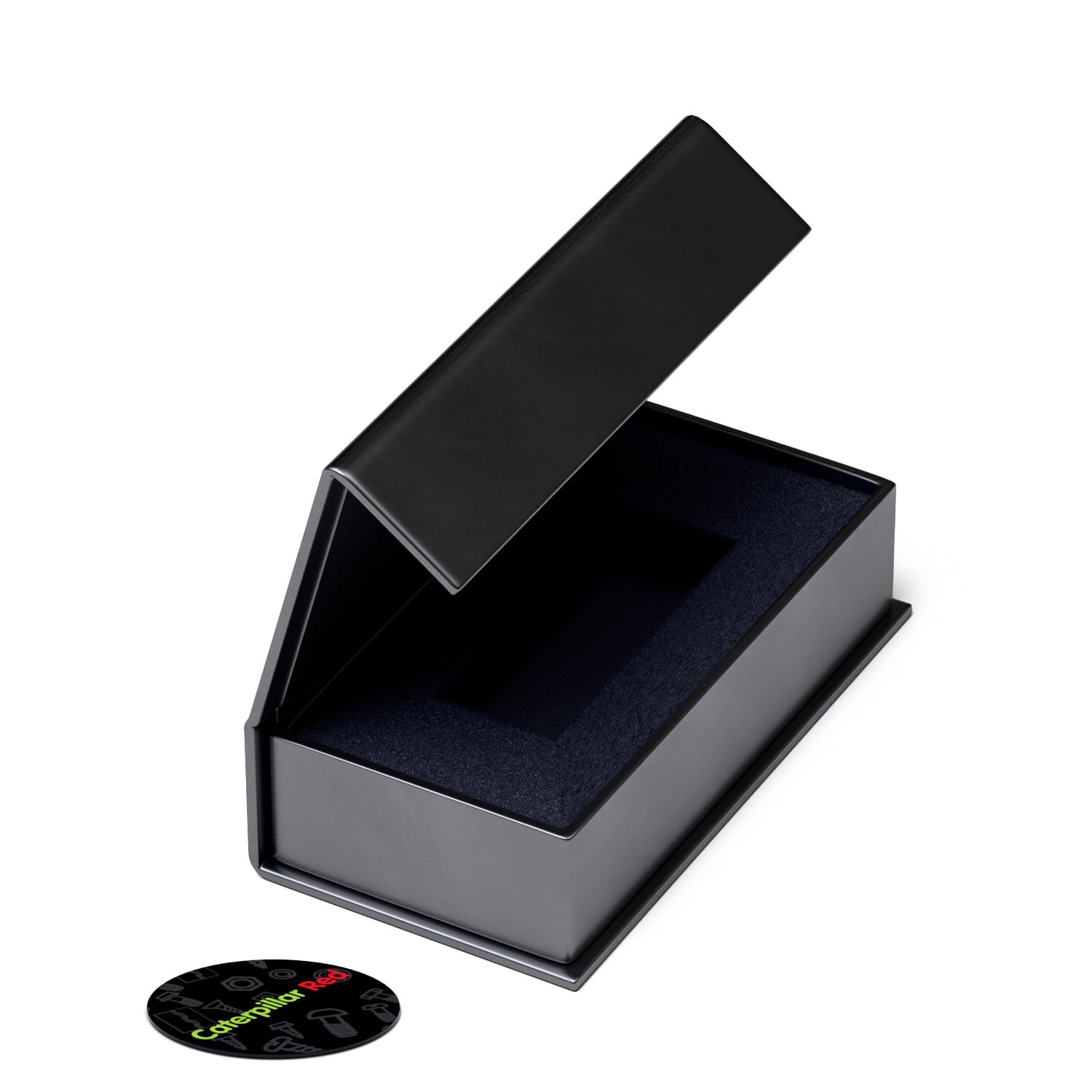 3 x Magnetic USB Presentation Gift Boxes, Black, Flash Drives, Removable Drives, Wedding USB Box, Wedding Presentation Gift Box, Photography, Present/Gift, 4" Box