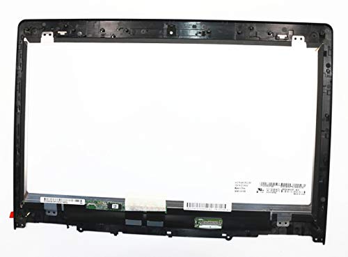 14" FHD 1920x1080 LCD Panel LED Screen Display with Touch Digitizer and Bezel Frame Assembly for Lenovo Yoga 500-14IBD 80N4 80NE 500-14ISK 80R5