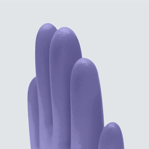 100% Nitrile Chemo-rated Medical Grade Gloves - 510(k), Box of 100, Latex and Powder Free, Disposable,4 mil (Medium)