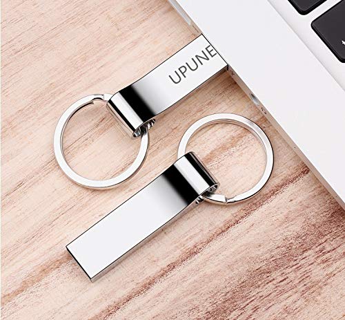 128G USB 3.0 Flash Drive, Metal Keychain Thumb Drive Memory Stick Built-in Waterproof.(128G)