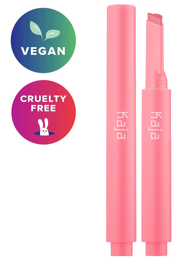 Kaja Lip Gloss - Heart Melter | High-shine, Glossy Finish, Playful Bubblegum Pink, Moisturize, 02 Sweet Talk, 0.04 Oz