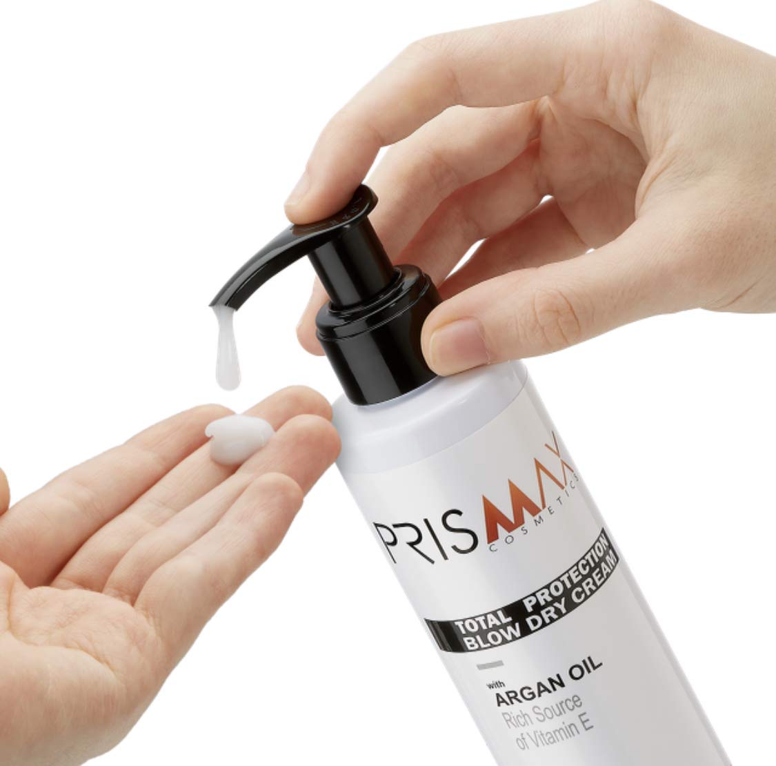 Prismax Total Protection Blow Dry Cream - Leave-in Conditioner - 8oz