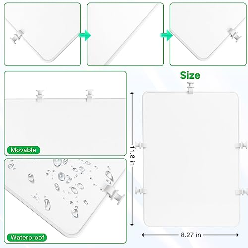 2PCS Divider Tray for Bogg Bag Accessories for Bogg Bags Compatible with BOGG Bag Original X Large Organizing Bags and Divide Space with Bogg Bag Accessories Inserts (White)