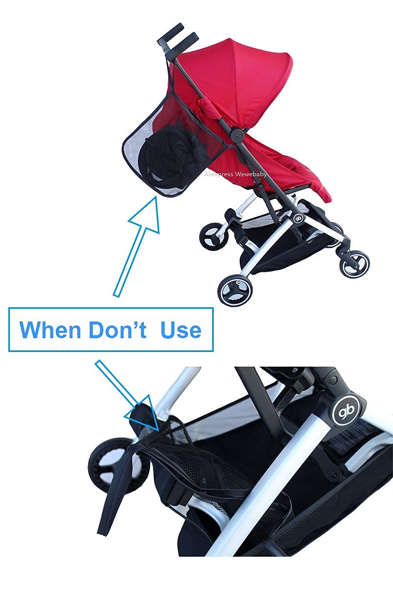 50+UPF Sunshade Extension Compatible with GB Pockit+ All City,Sun Visor UV Protect for Baby Stroller,Baby Stroller Summer Accessories, SUN002