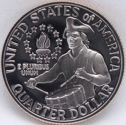 1976-S Proof Washington Bicentennial Quarter
