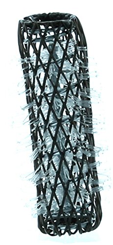 16 BRUSH ROLLERS & PINS Small Mini Hair Curlers Bristles 2" x 1/2" Kids Pageants (2 packs)