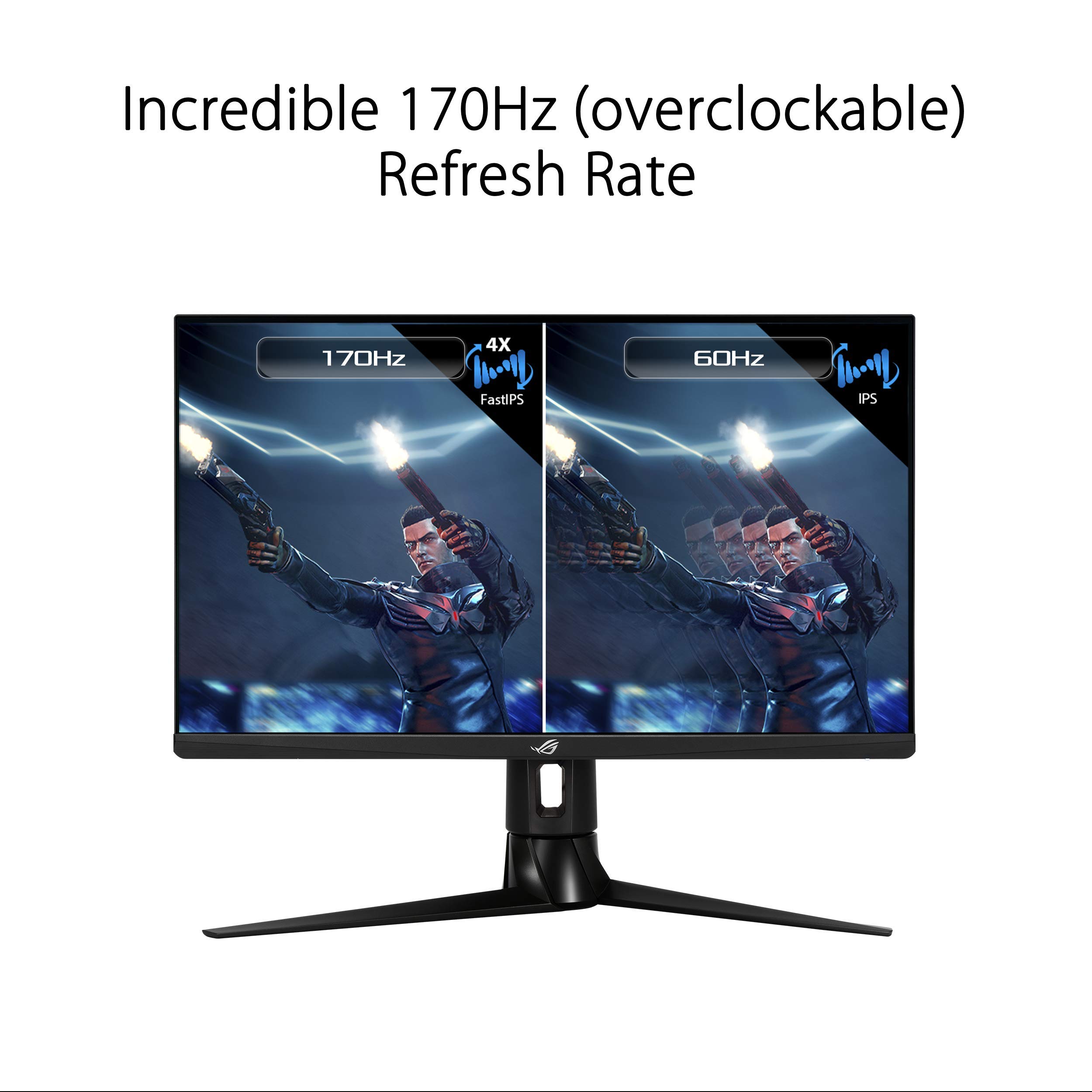 ASUS ROG Strix XG27AQ 27 inches HDR Gaming Monitor, 1440P WQHD (2560 x 1440) (Renewed)