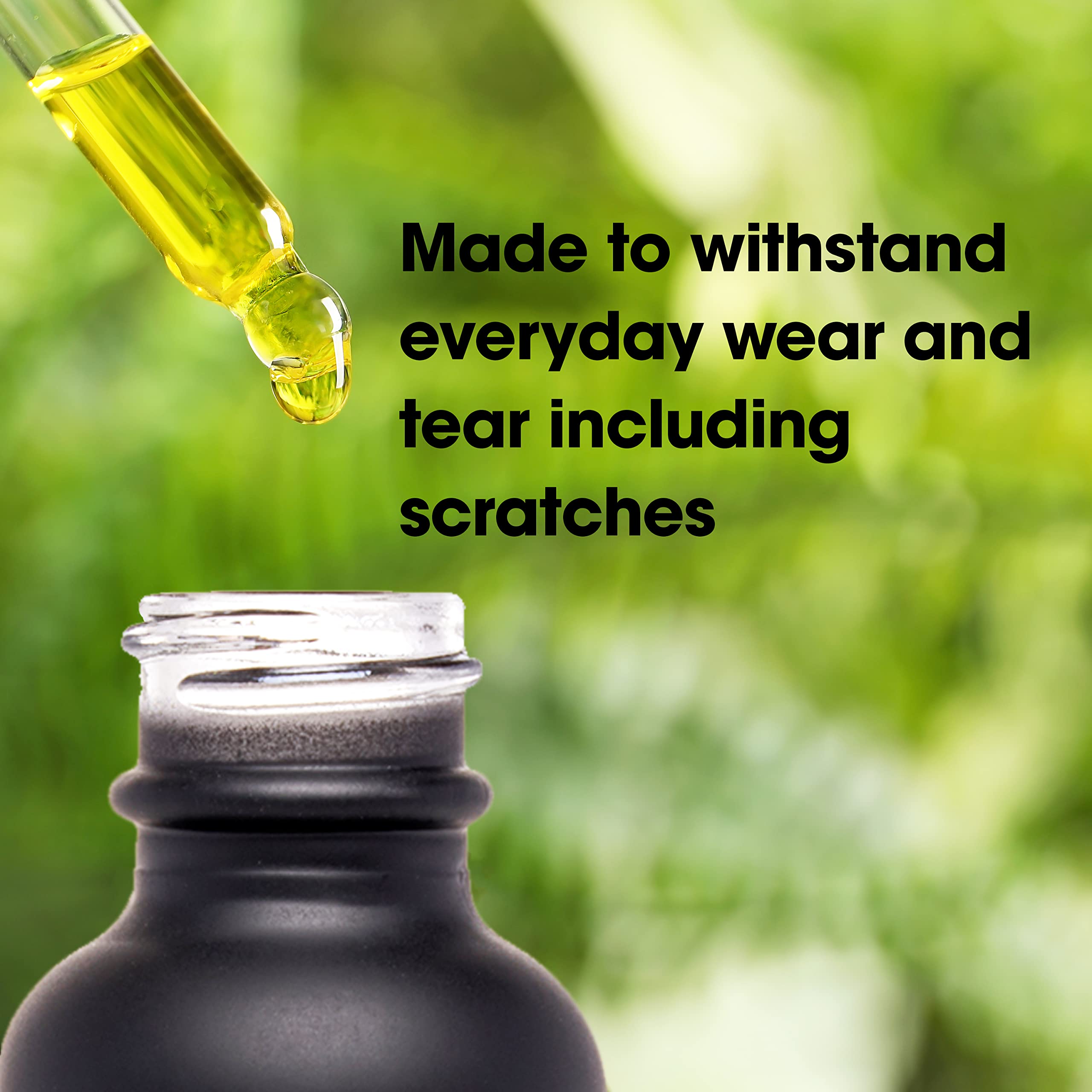 24 Pack Black Coated Boston Round Essential Oils Aromatherapy Glass Bottles Jar With Black dropper cap, 1oz
