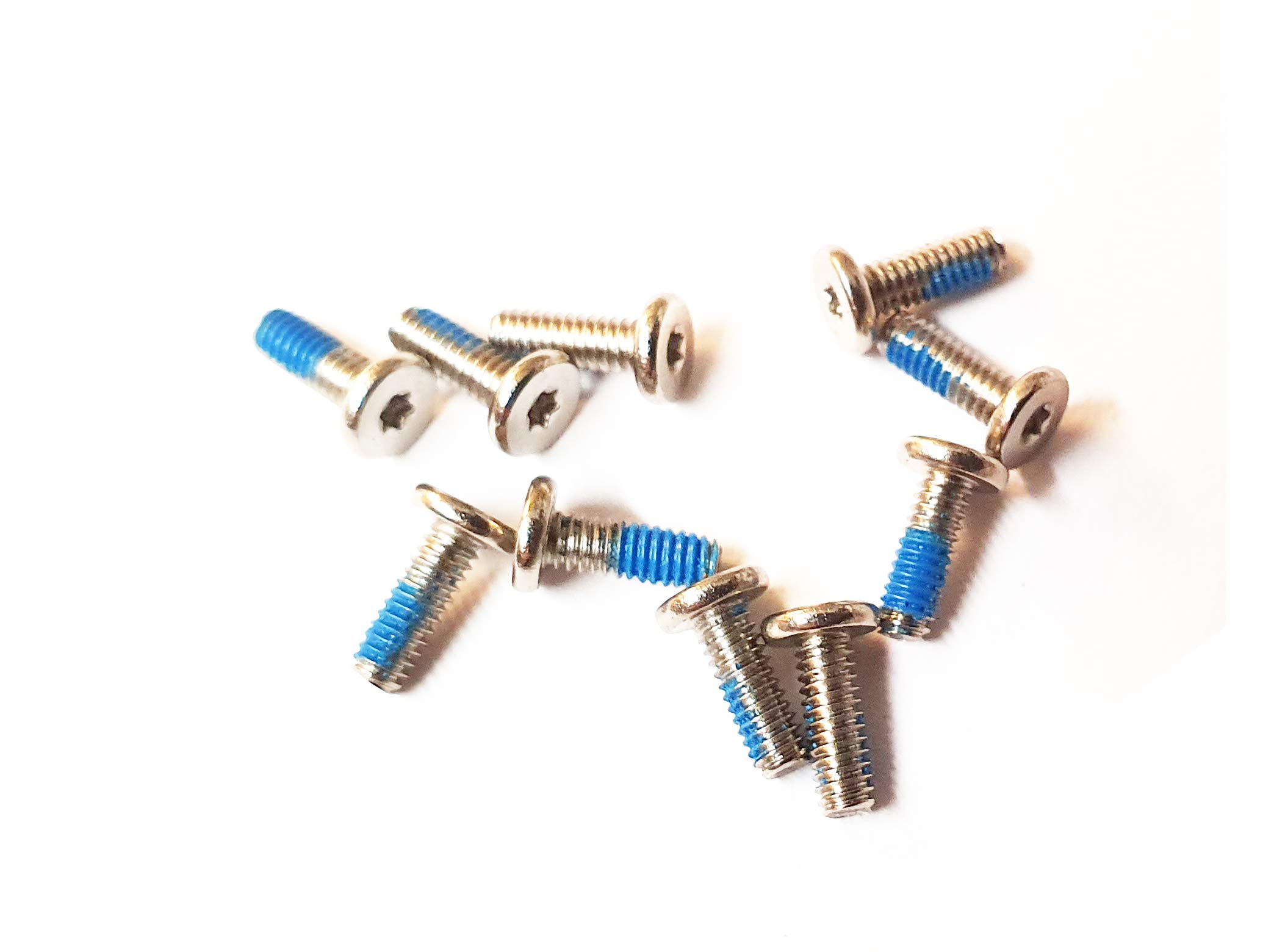 12X Silver T5 TORX Blue Nylok Laptop Machine Screws M2X6mm M2x6L 2x6.0