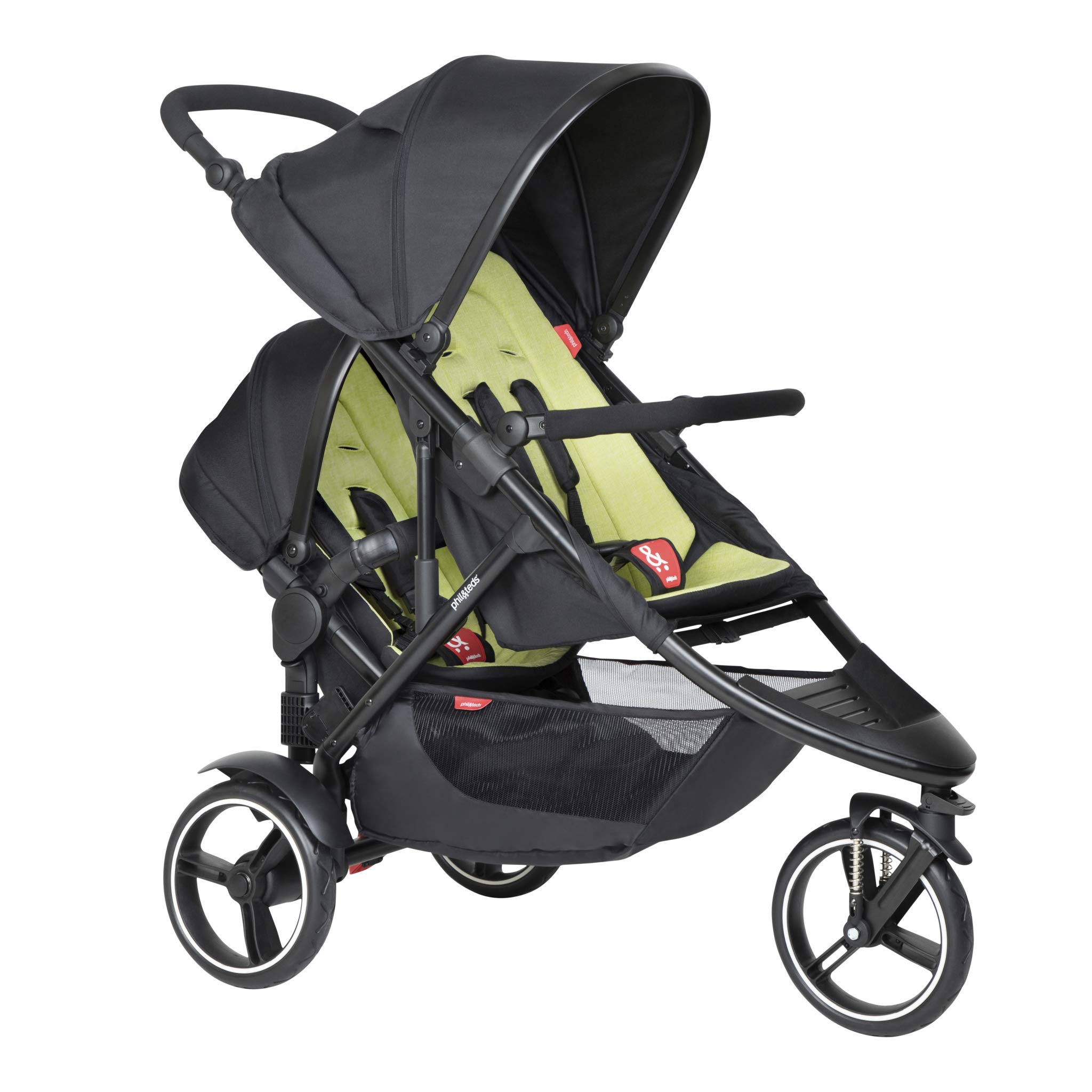 Phil & Teds 2019 Dot Buggy with Doubles Kit (Apple)
