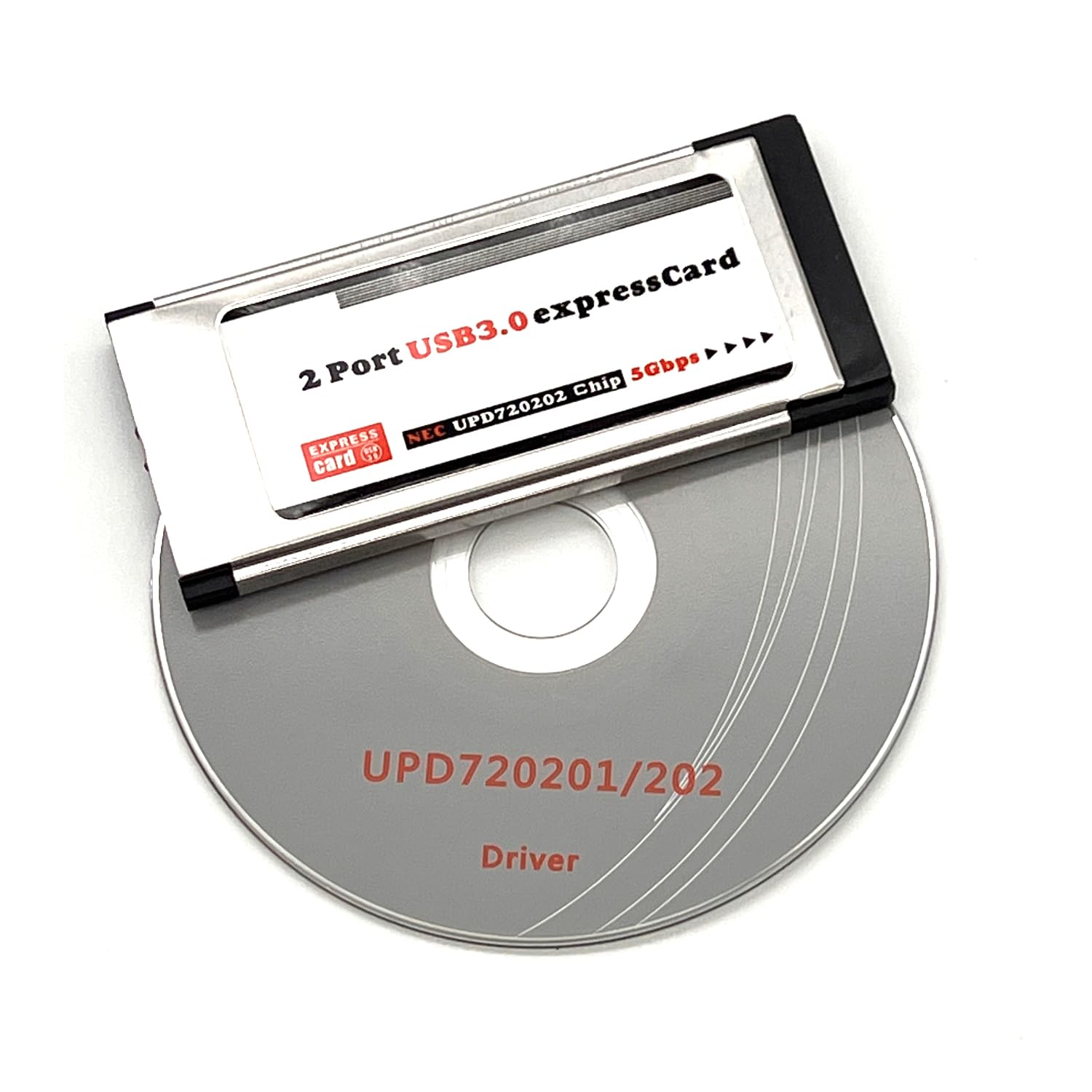 2 Port USB 3.0 to Express Card ExpressCard 34mm Adapter Hidden for Laptop