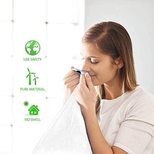 2.6 Gallon 220 Counts Strong Drawstring Trash Bags Garbage Bags by Teivio, Bathroom Trash Can Bin Liners, Small Plastic Bags for home office kitchen,Code R fit 10 Liter, 2,2.5,3 Gal