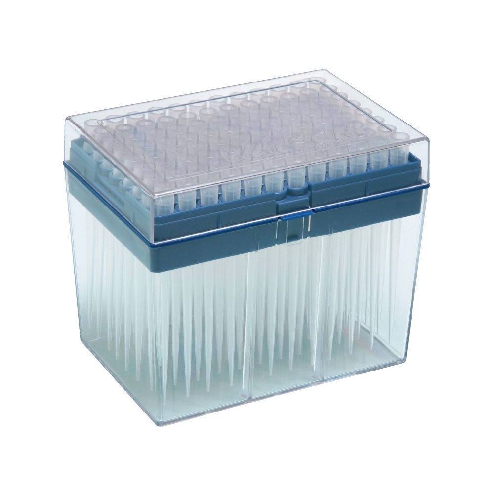 1252-801CS, Pipette Tips, Long Filter, 200ul, System Rack, Sterilized, 10 x 96tips/Rack