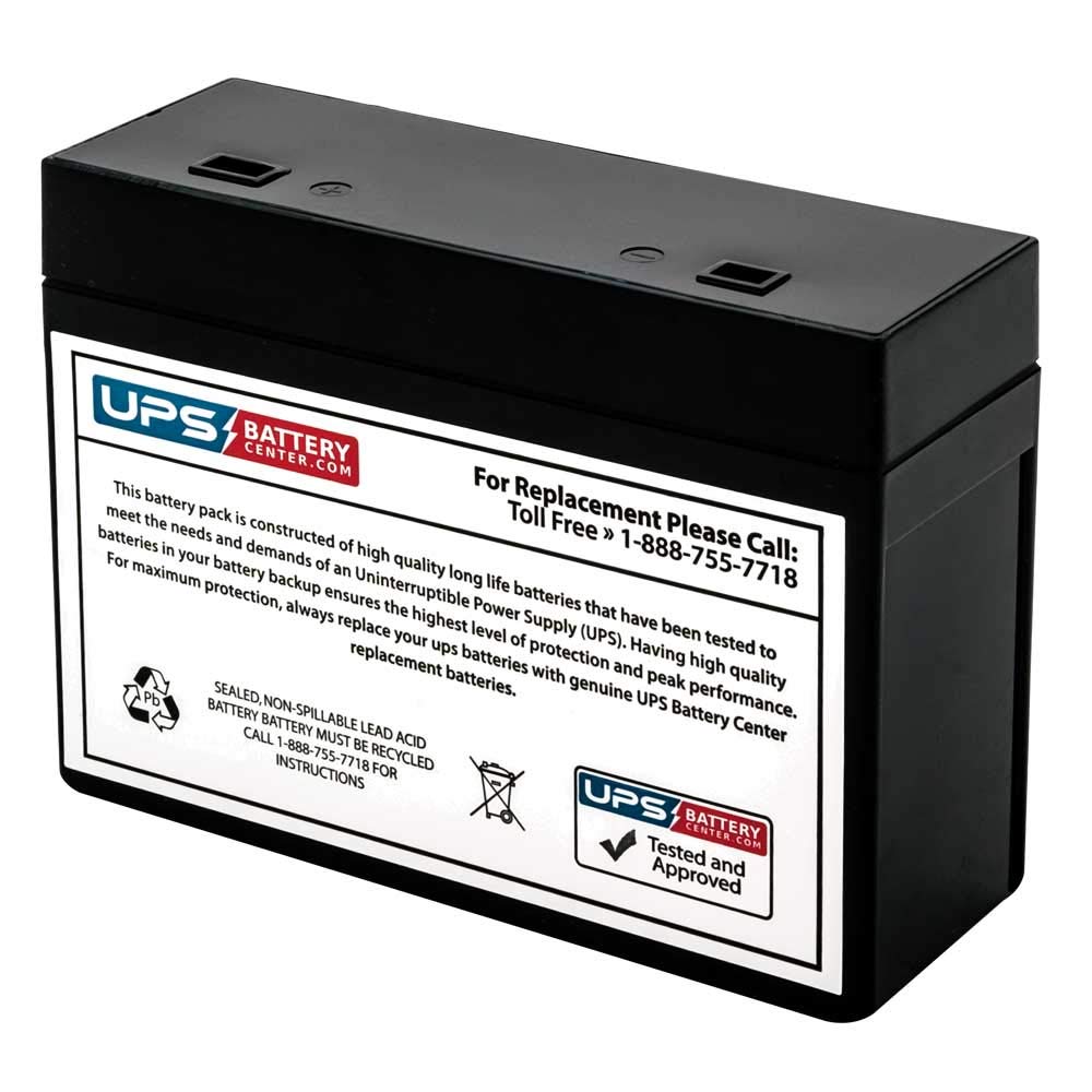 12V 5.5Ah RT - Replacement Battery Compatible with The CSB HC1221W