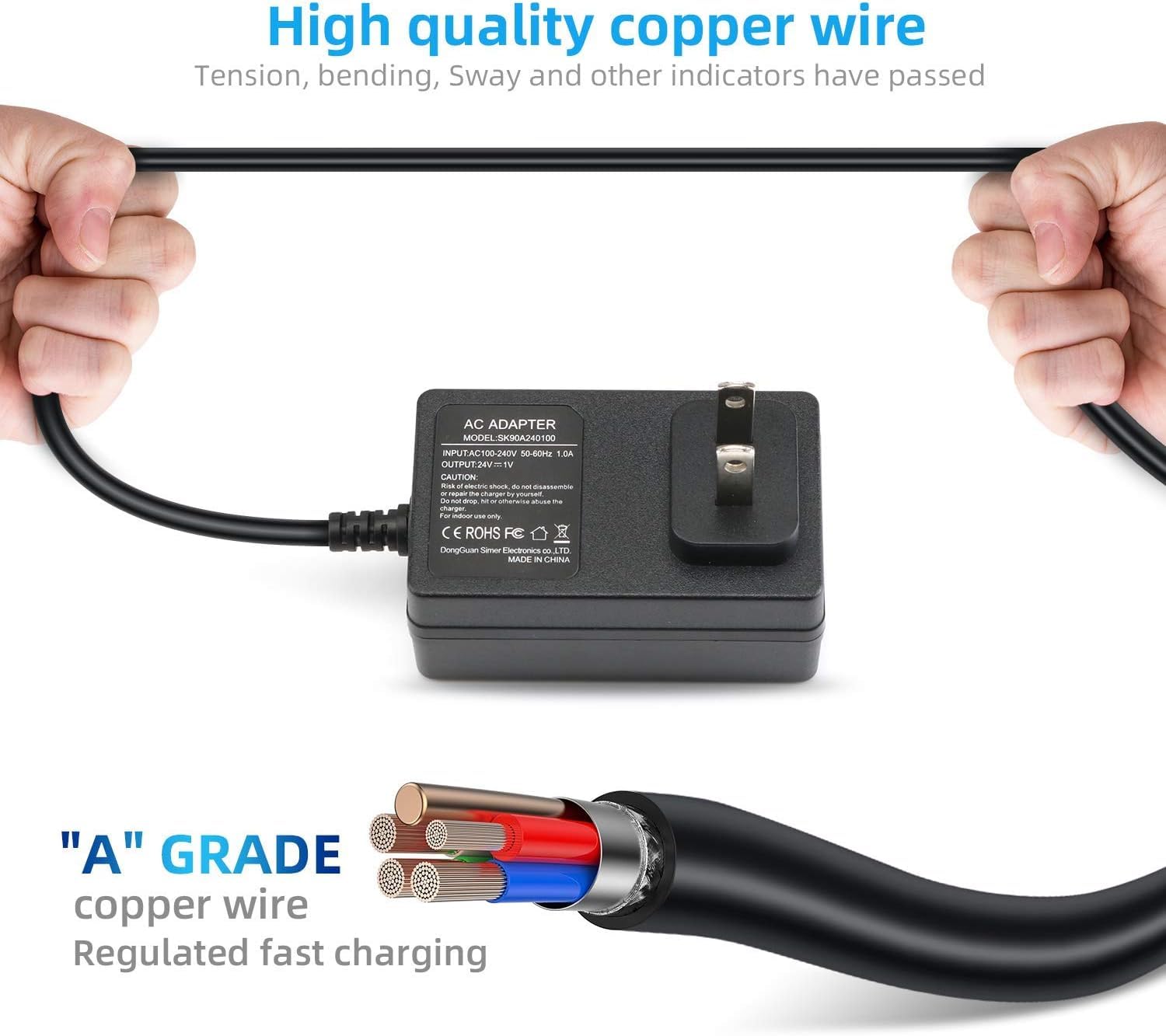 12V AC DC Power Adapter for Moen Motionsense Kitchen Faucet 163712 169031 177565 New Charger Replacemrnt with Align Motionsense 7185E 7565E 7565EC S72308E 87350E Power Cord