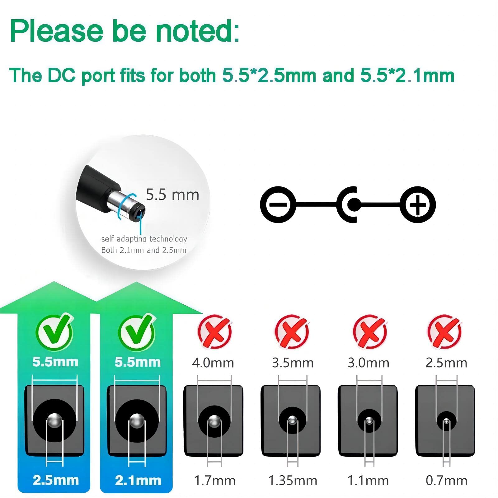 12V 3A Power Supply Adapter, Yetaida Wall Mounted AC 110-240V to DC 12V Transformers, Switching Power Supply for 12V LED Strip Lights,12 Volt 3 Amp Power Adaptor with 5.5 x 2.5mm US Plug
