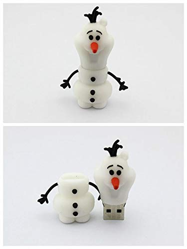 2.0 Frozen Olaf Snowman 16GB USB External Hard Drive Flash Thumb Drive Storage Device Cartoon Novelty Storage Device