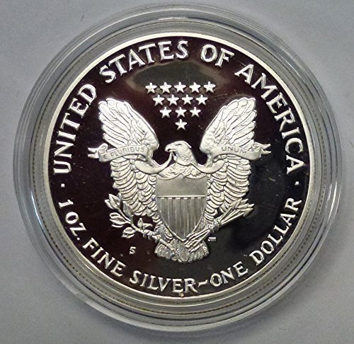1990 S American 1 oz. Silver Eagle Dollar Proof US Mint