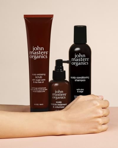 John Masters Zinc & Sage Scalp Conditioning Shampoo, 8 FZ