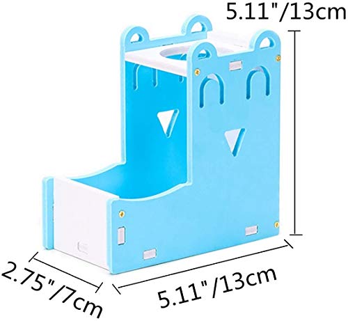2 in 1 Hamster Hanging Water Bottle Small Animal Auto Dispenser with Base for Hamster Rat Gerbil Mouse Chinchillas Squirrel Guinea Pig Cage Toy