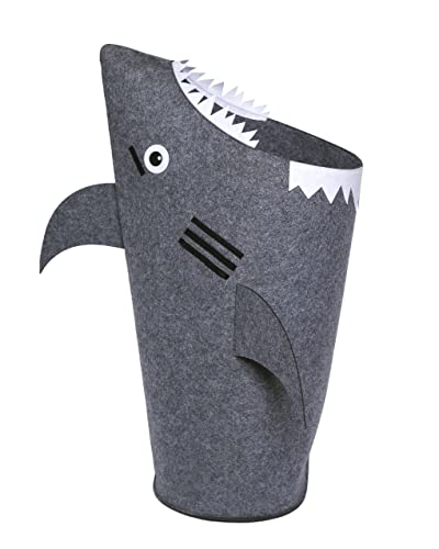 Cute Laundry Basket Kids Laundry Basket Baby Hamper Nursery Hampers bedroom Dirty clothes hamper Toy Storage baskets Boy girls baby Shark Decor for Boys Room furniture Girl Bathroom toddler Toy Box