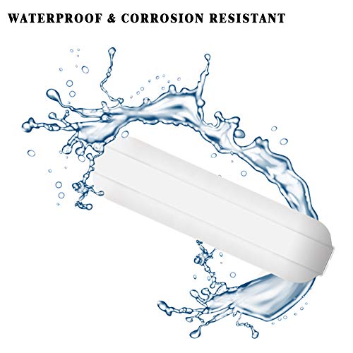 10 Pcs 30mm(1.18 inch) PTFE Magnetic Stirrer Mixer Stir Bar,White Color,Laboratory Bar,Stir Plate Bar,Stir Plate Magnet,Stir Rod Magnetic