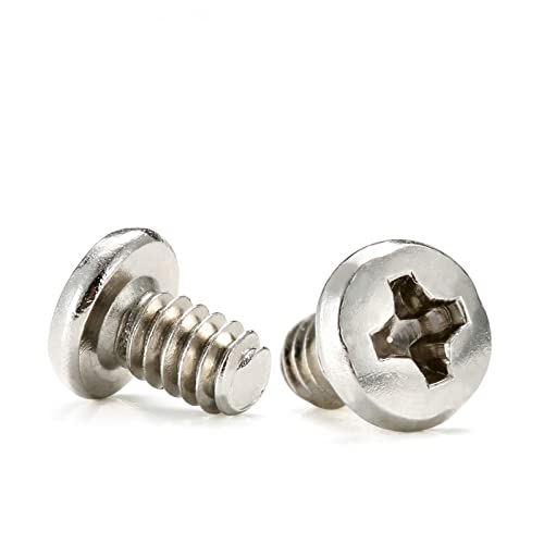 100pcs Sunk Screw 3.5 Thread for Computer Hard Disk Drive HDD Screw 6#32 * 6 6#32 * 5 (Color : 50 PCS, Size : 6 32X6mm)