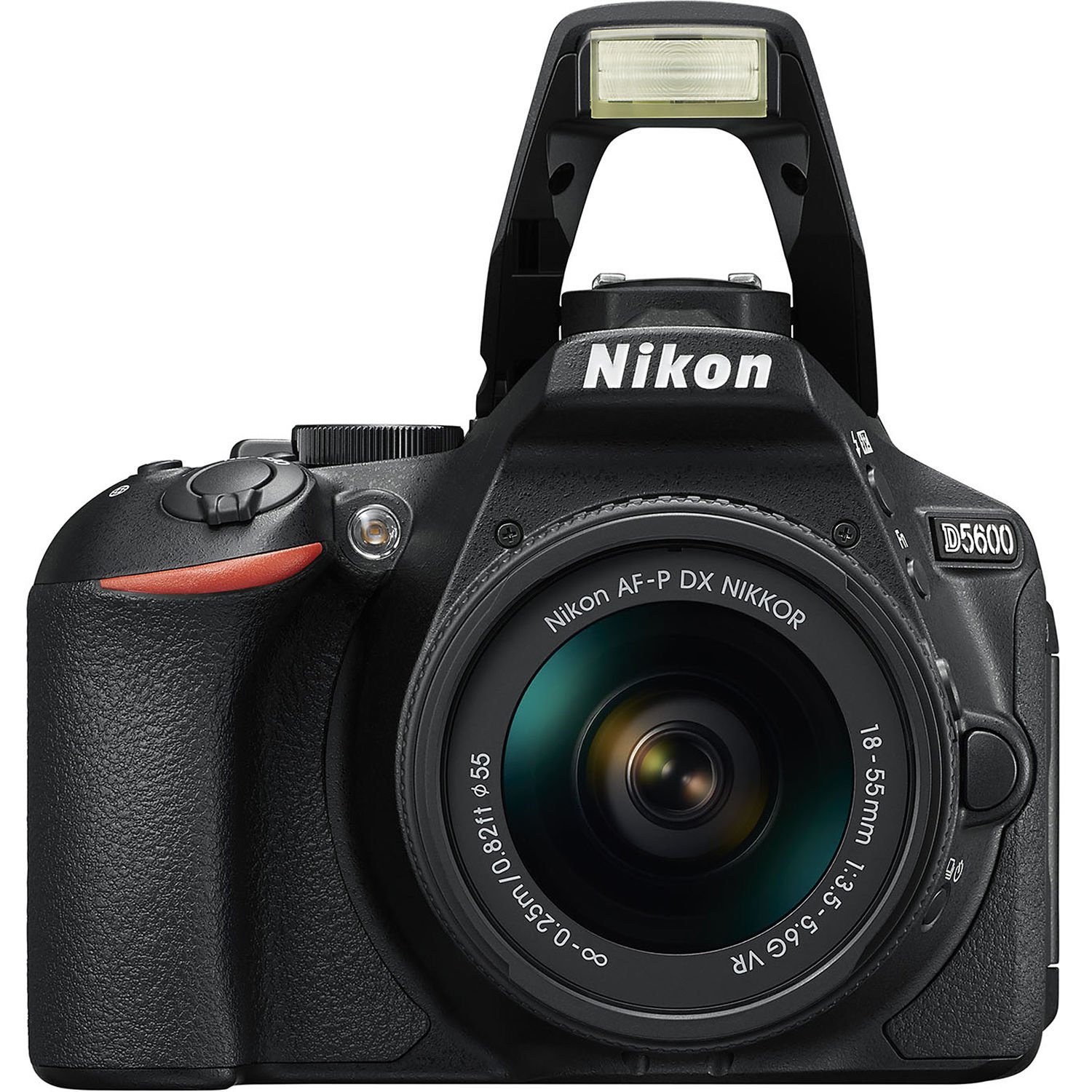 Nikon D5600 DSLR Camera with 18-55mm Lens, 70-300mm Lens(#1580), 500mm Telephoto Lens, 2X Converter, and T Mount Adapter w/Professional Bundle; Includes: 3pc UV Filter Kit, and More