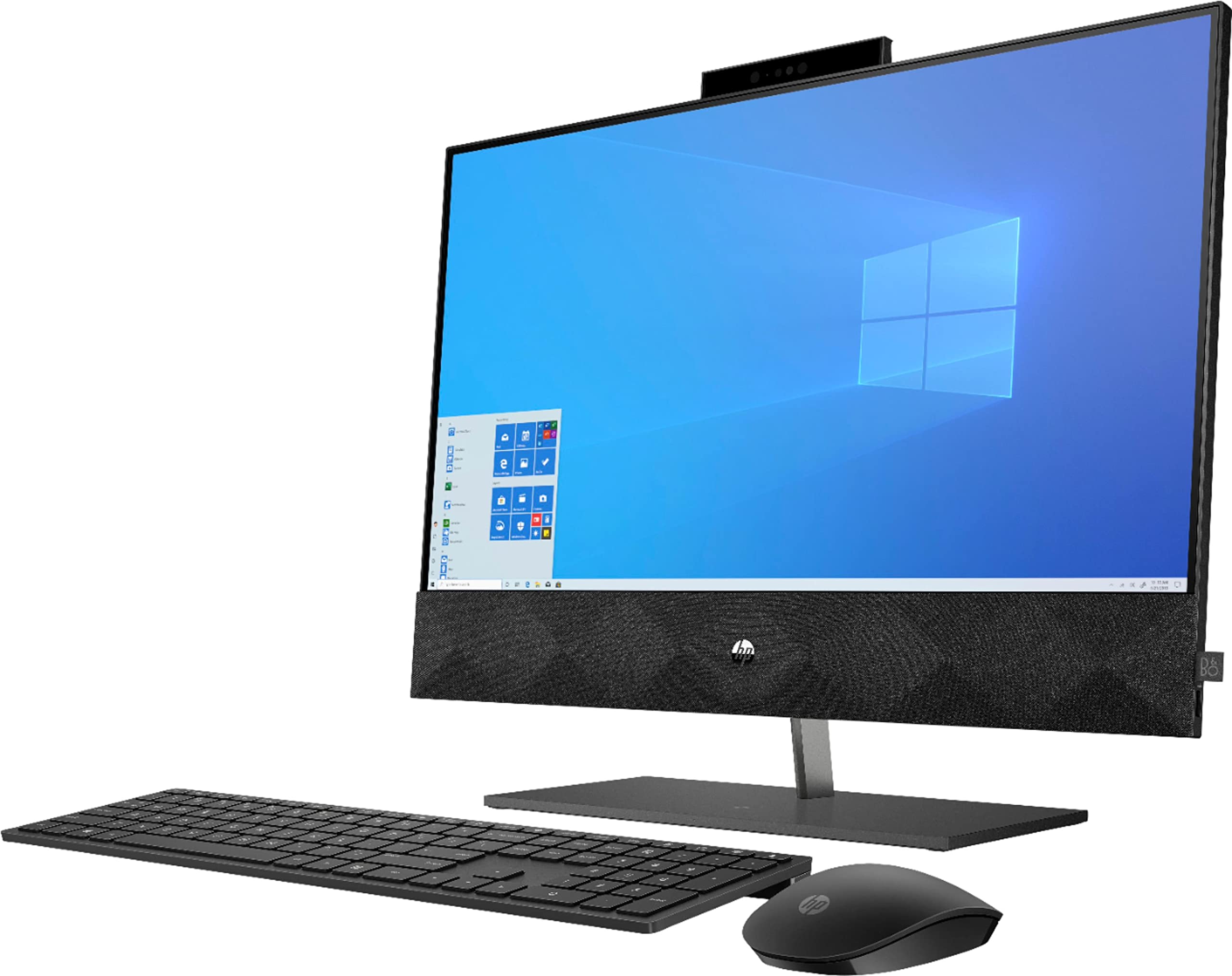 HP Pavilion 24 Desktop 2TB SSD 64GB RAM Extreme (Intel Core i9-10900 Processor Turbo Boost to 5.20GHz, 64 GB RAM, 2 TB SSD, 24" Touchscreen FullHD, Win 10) PC Computer All-in-One